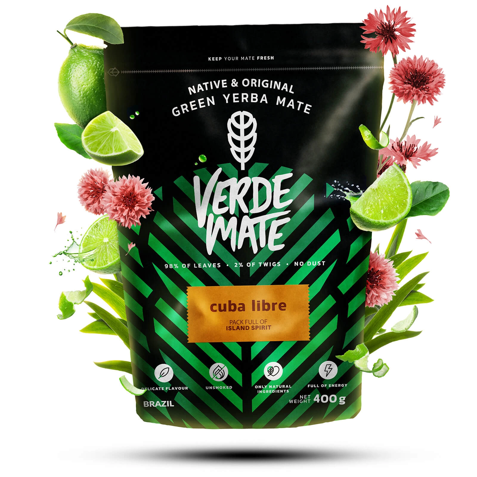 Verde Mate Green Cuba Libre 0,4 kg 400g \ Cuba Libre | MateMundo.ro