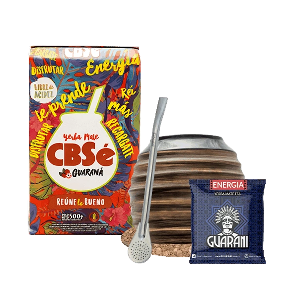 Yerba Mate CBSe Guarana Guarani 500g Matero | MateMundo.ro