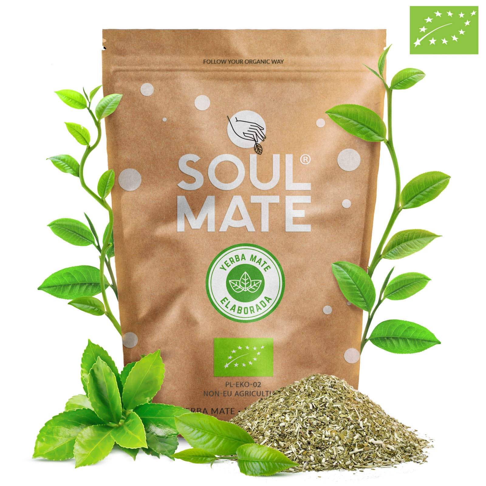Soul Mate Orgánica Elaborada 0,5 kg (organic) 500g \ Sin Humo Organica ...